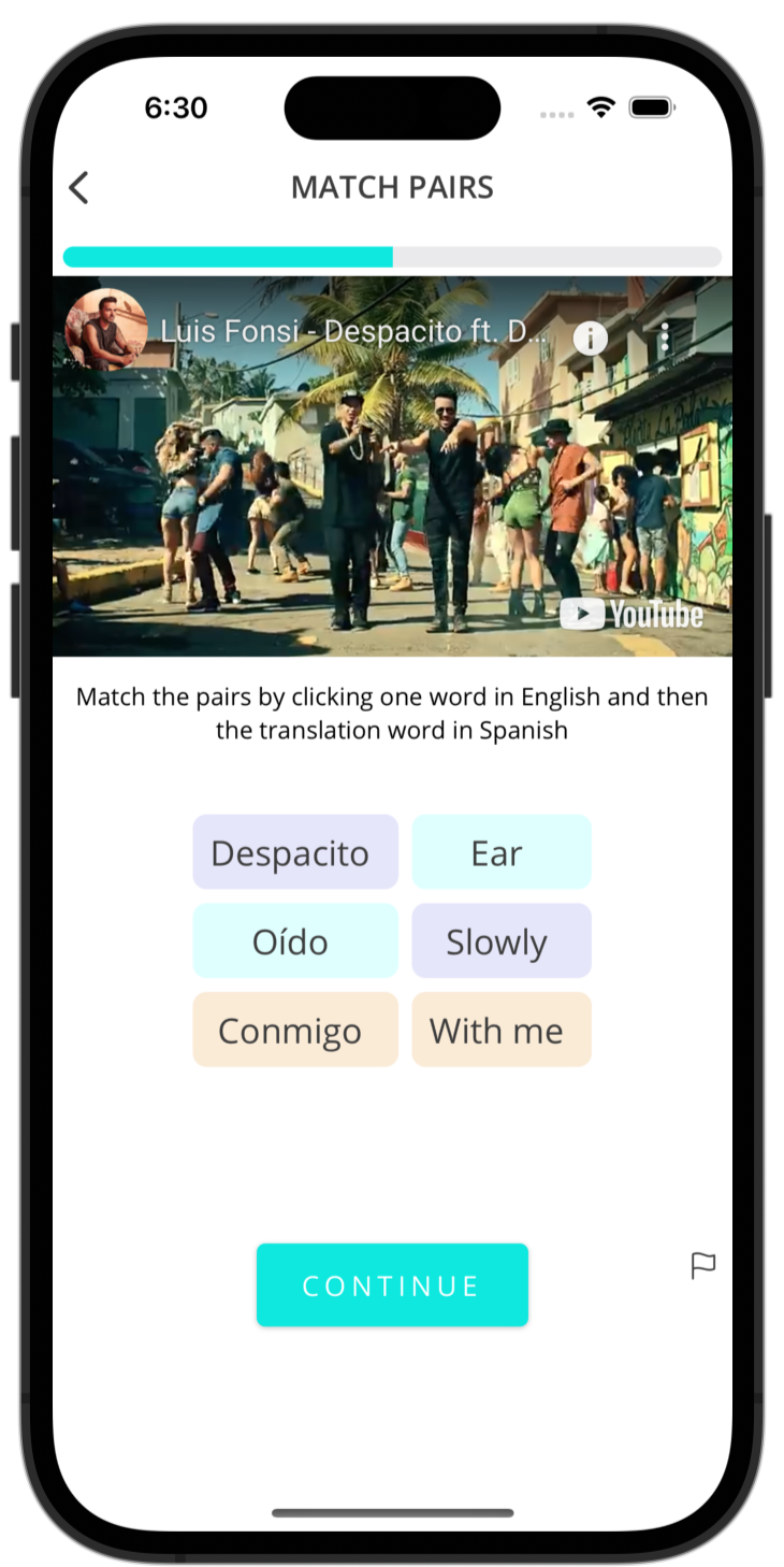 Learn Languages with Music - LyricFluent
