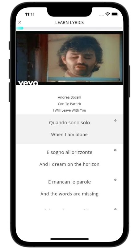 Andrea Bocelli Con Te Partirò Lyrics English Translation