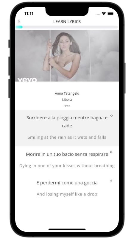 Anna Tatangelo Libera Lyrics English Translation