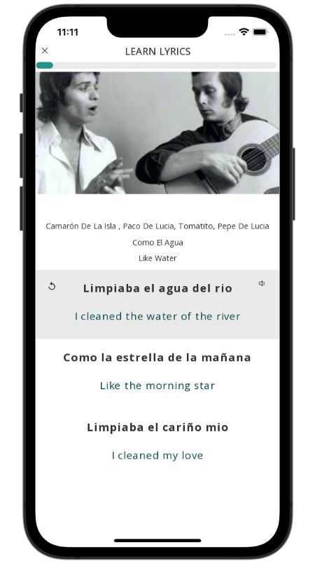 Camarón De La Isla Como El Agua Lyrics English Translation