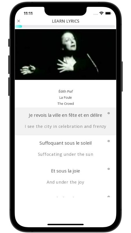 Édith Piaf La Foule Lyrics English Translation