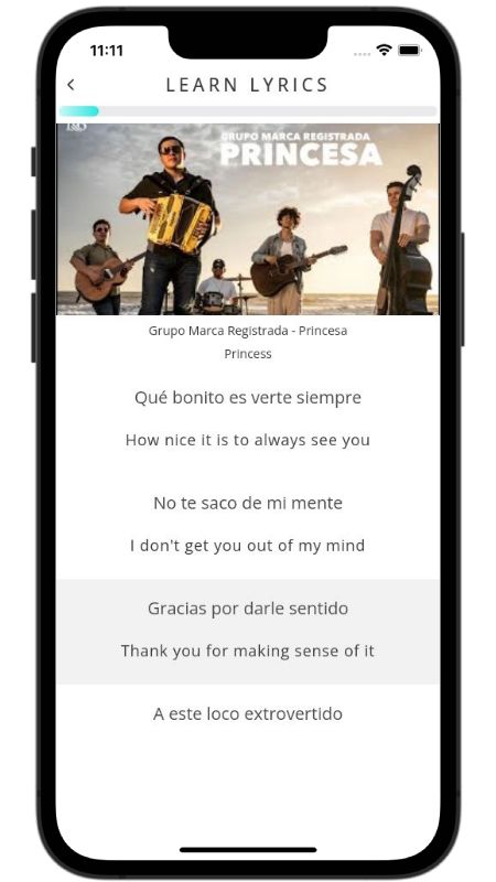 Grupo Marca Registrada Princesa Lyrics English Translation