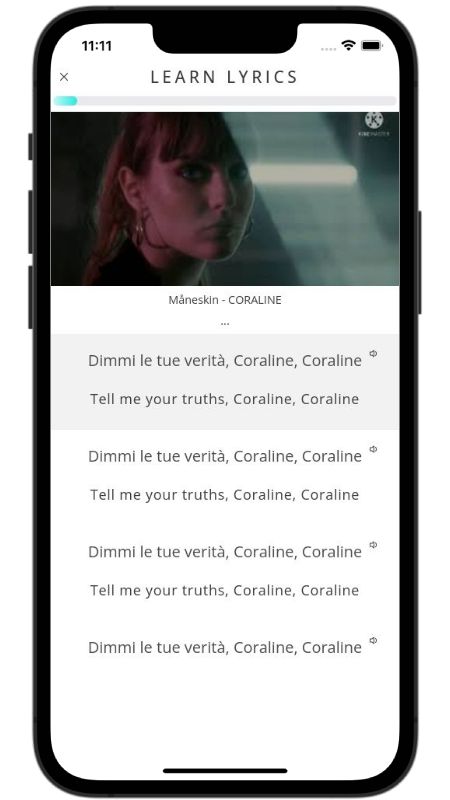 Måneskin CORALINE Lyrics English Translation