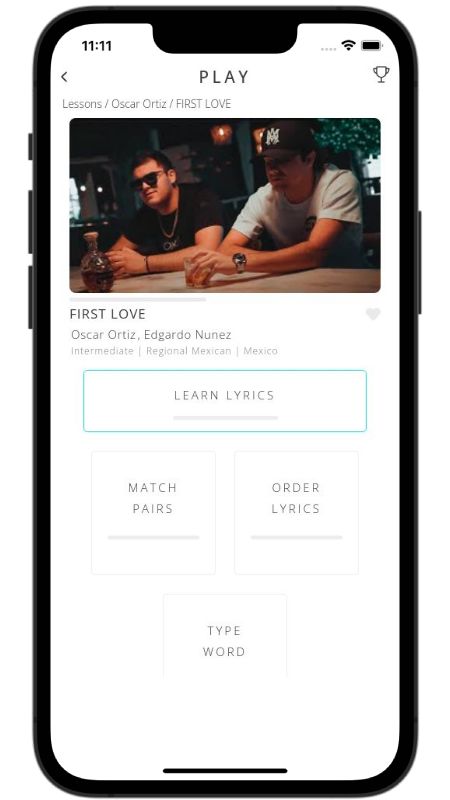 Oscar Ortiz FIRST LOVE Lyrics English Translation