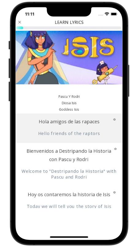 Pascu Y Rodri Diosa Isis Lyrics English Translation