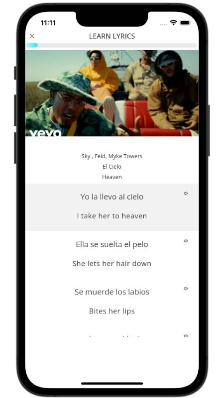 Sky El Cielo Lyrics English Translation