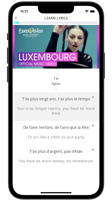 Tali Fighter Lyrics English Translation